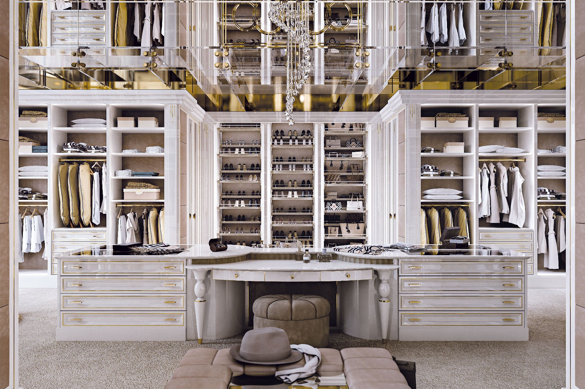 Sophisticated Huge Wardrobe ⋆ Emirates Home
