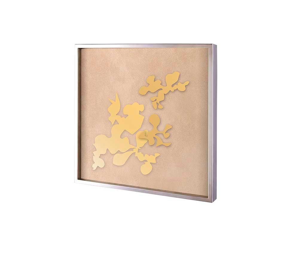 Luxury Gold Pattern Wall Decor ⋆ Emirates Home