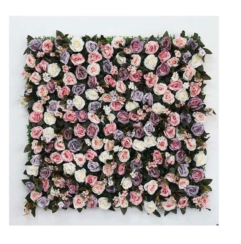 Modern Artificial Gorgeous Flower Wall ⋆ Emirates Home