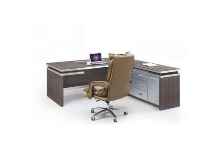 Luxury Executive Manager Desk With Chest Of Drawers ⋆ Emirates Home