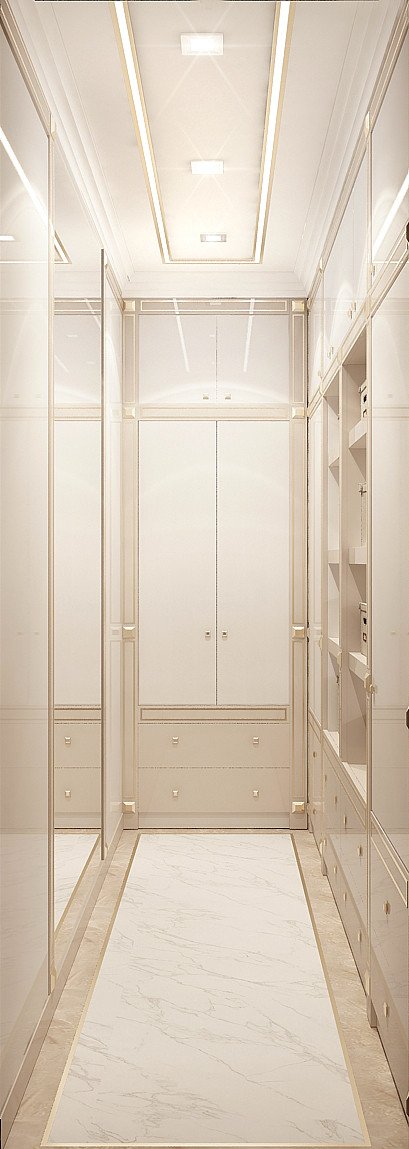 Light Beige Store With Classic Carved Elements ⋆ Emirates Home