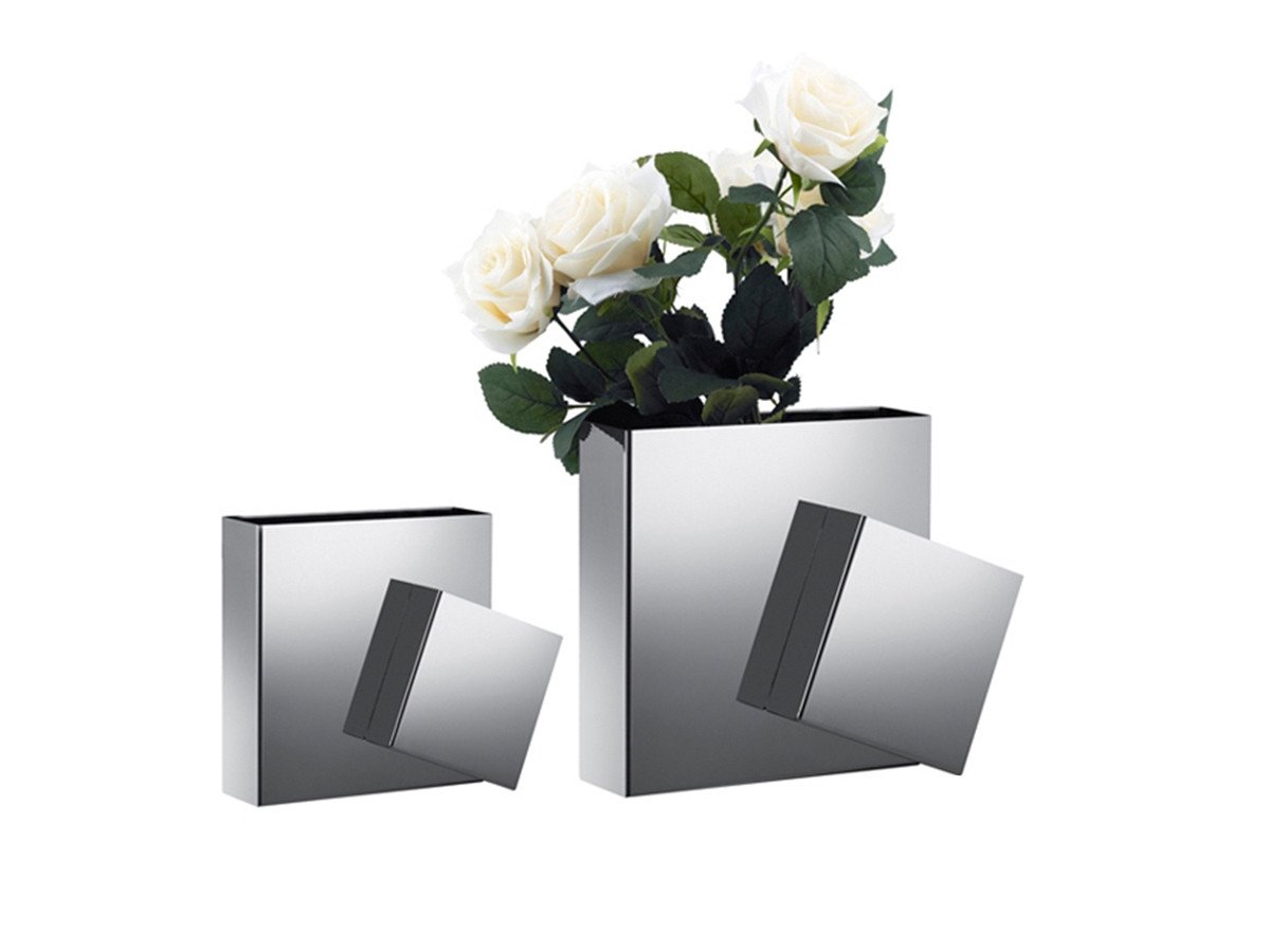 Designer Chrome Vases ⋆ Emirates Home