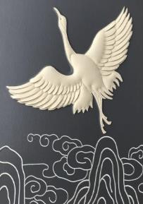 Stork Designer Decorative Wall Panel ⋆ Emirates Home