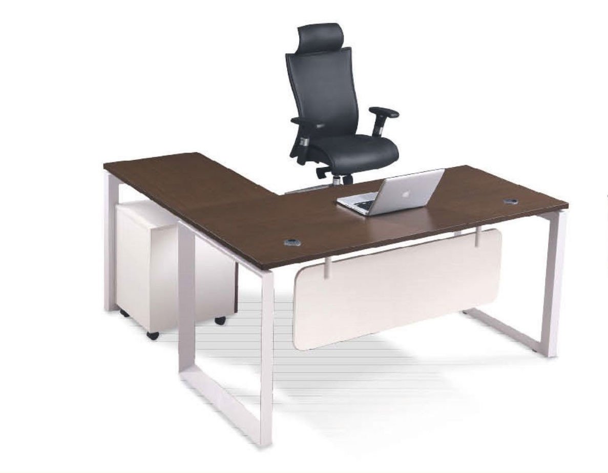 Corner Modern Manager Desk ⋆ Emirates Home