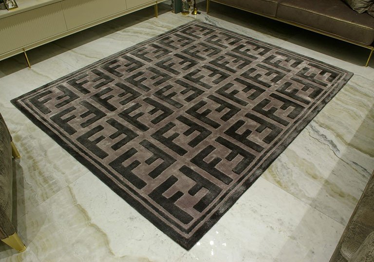 Embossed Earth Tone Carpet ⋆ Emirates Home