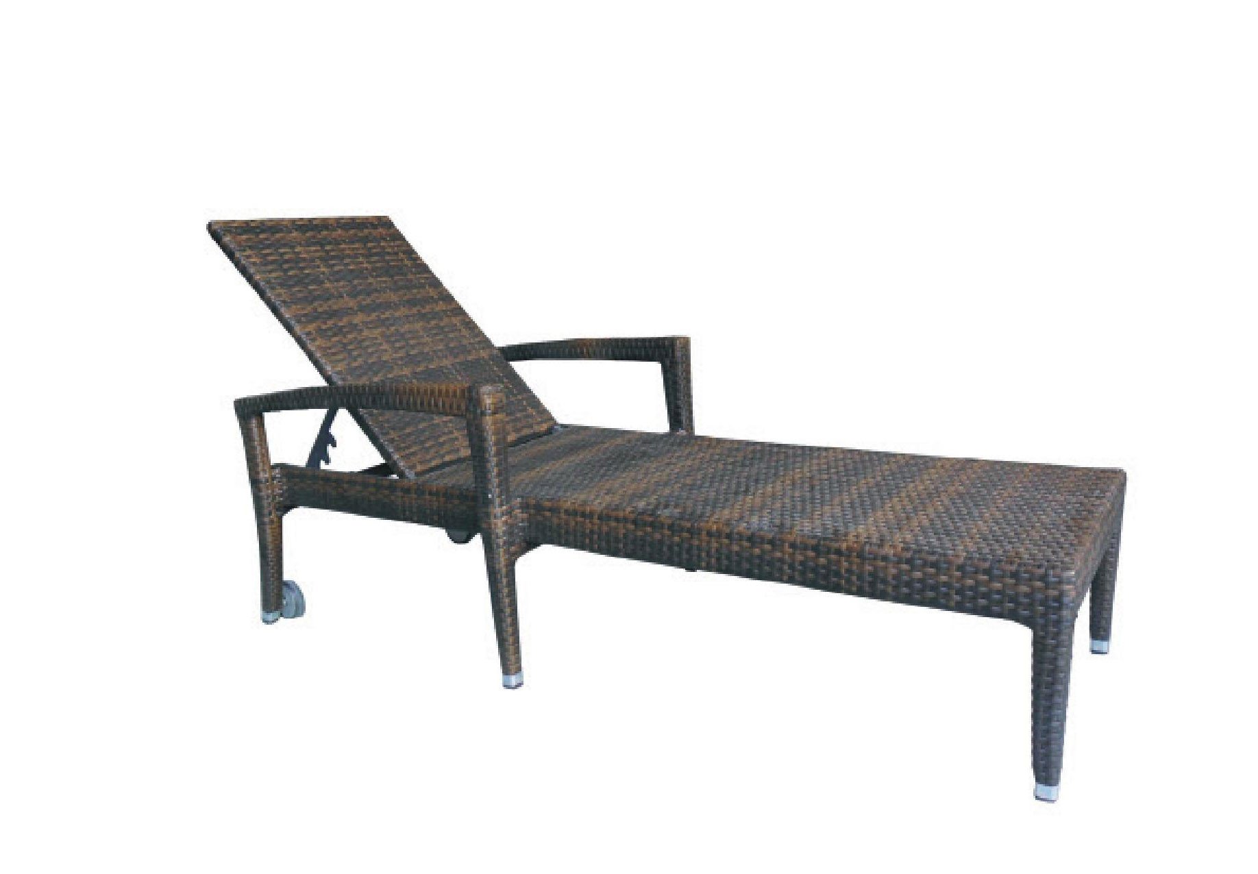 Beautiful Long Weave Lounge Chair ⋆ Emirates Home