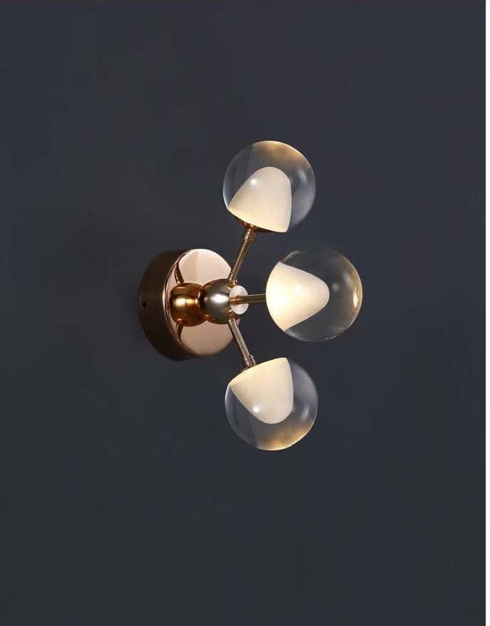 3 Light Bulb Wall Light ⋆ Emirates Home