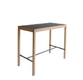 Tall Rectangular Wooden Restaurant Table ⋆ Emirates Home