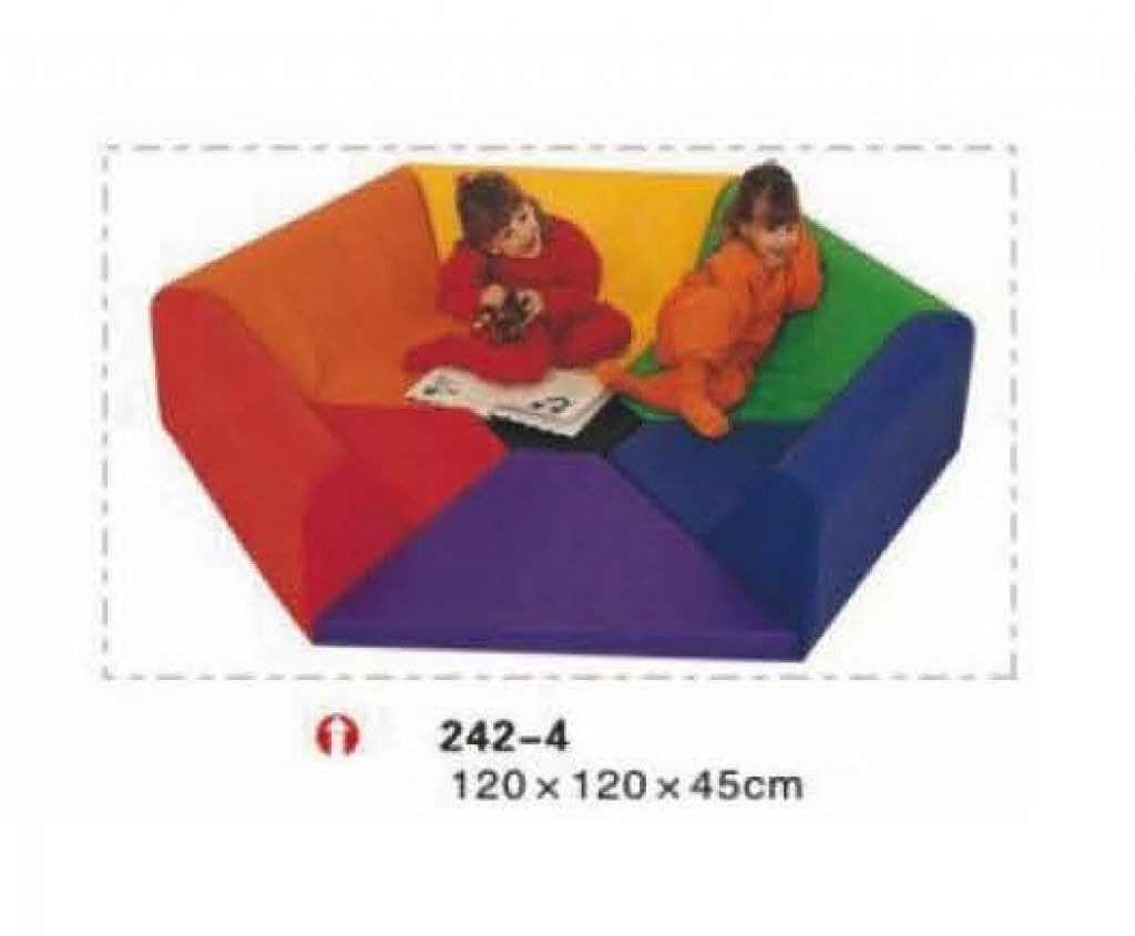 Rainbow Hexagonal Seat ⋆ Emirates Home