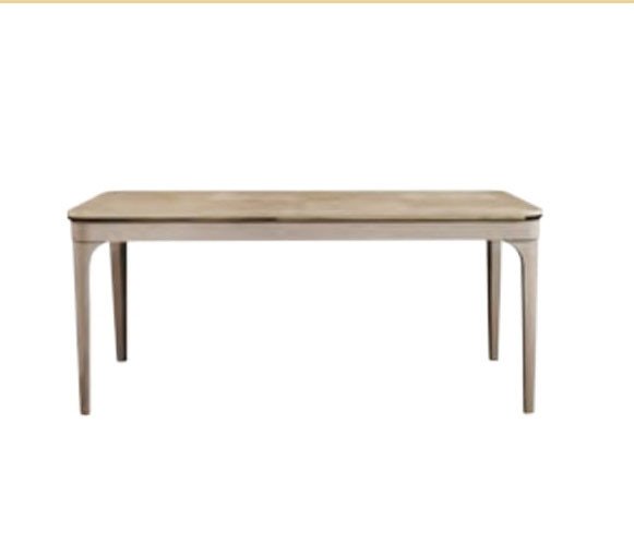 Minimalist Sandy Marble Rectangular Coffee Table ⋆ Emirates Home