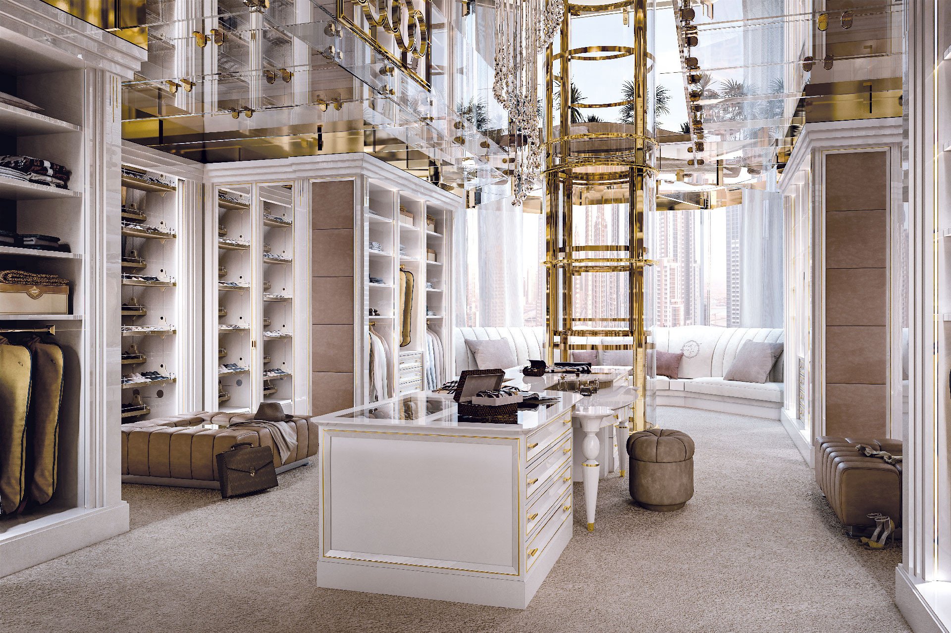 Sophisticated Huge Wardrobe ⋆ Emirates Home