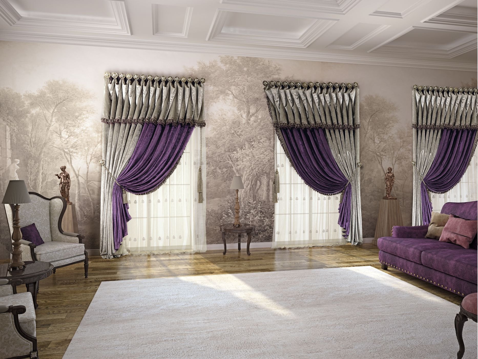 Modern Designer Curtains ⋆ Emirates Home