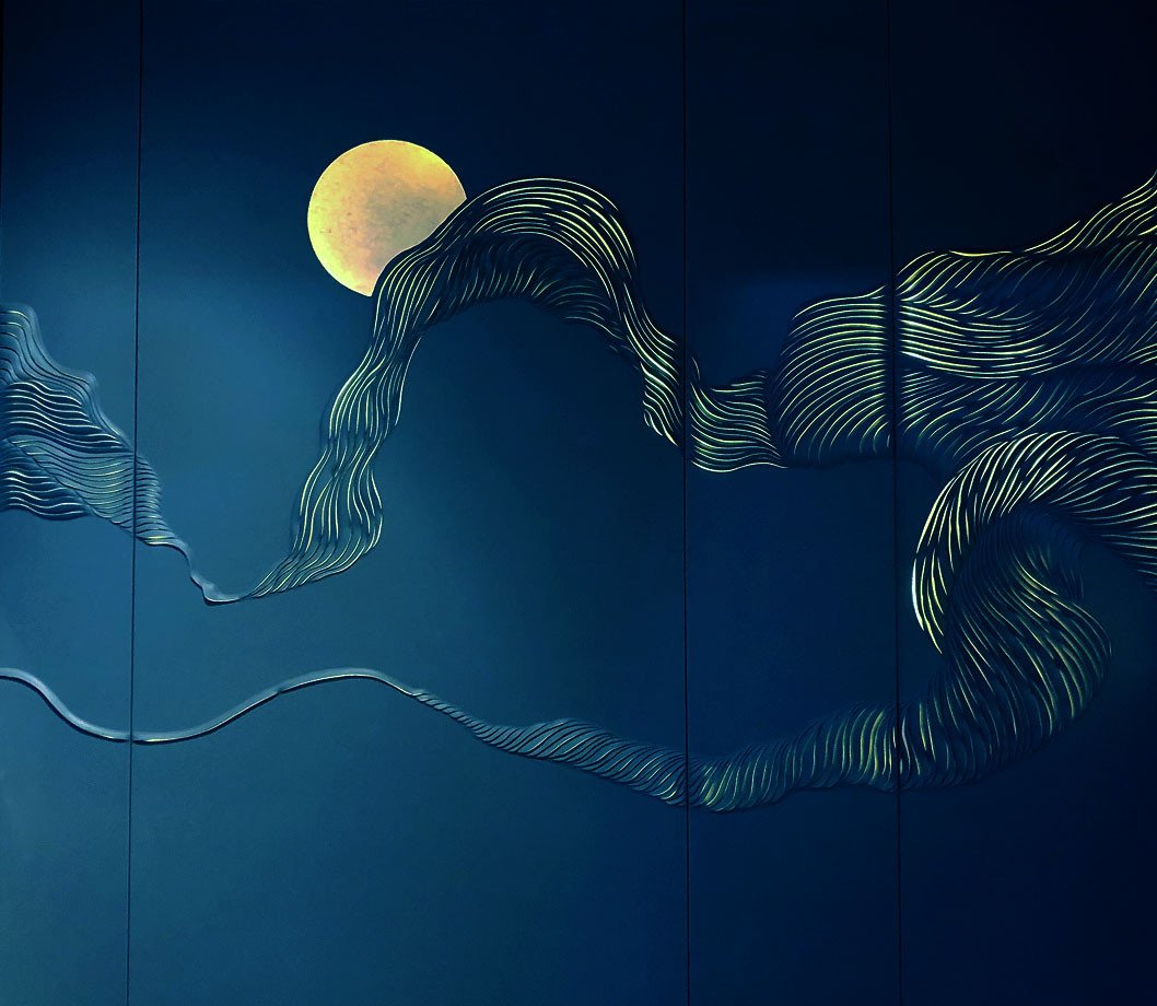 Artistic Mural Wall Panels ⋆ Emirates Home