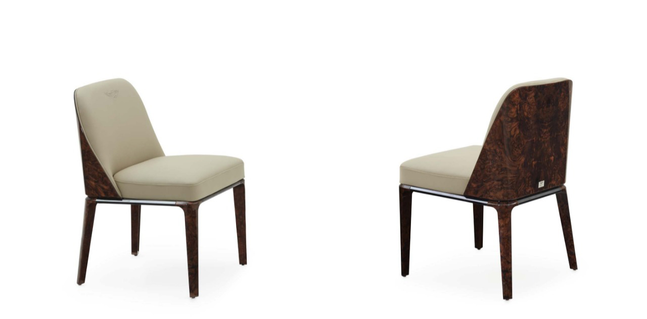 Luxury Two-tone Dining Chair ⋆ Emirates Home