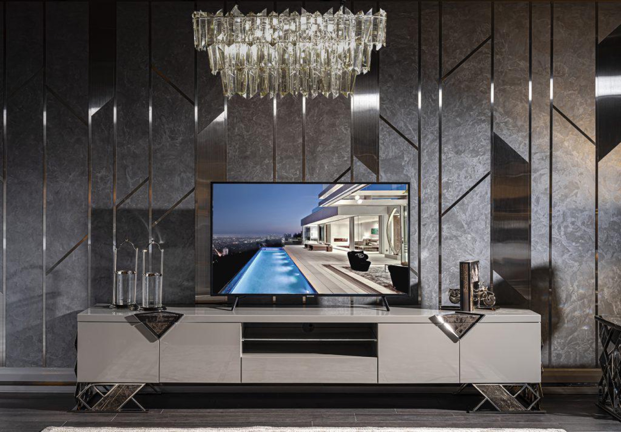 Beautiful Luxury TV Rack ⋆ Emirates Home
