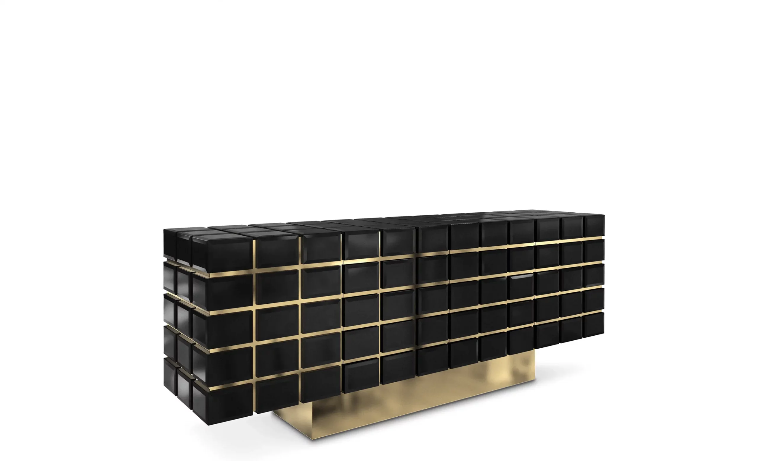 Beautiful Black Cube Console ⋆ Emirates Home