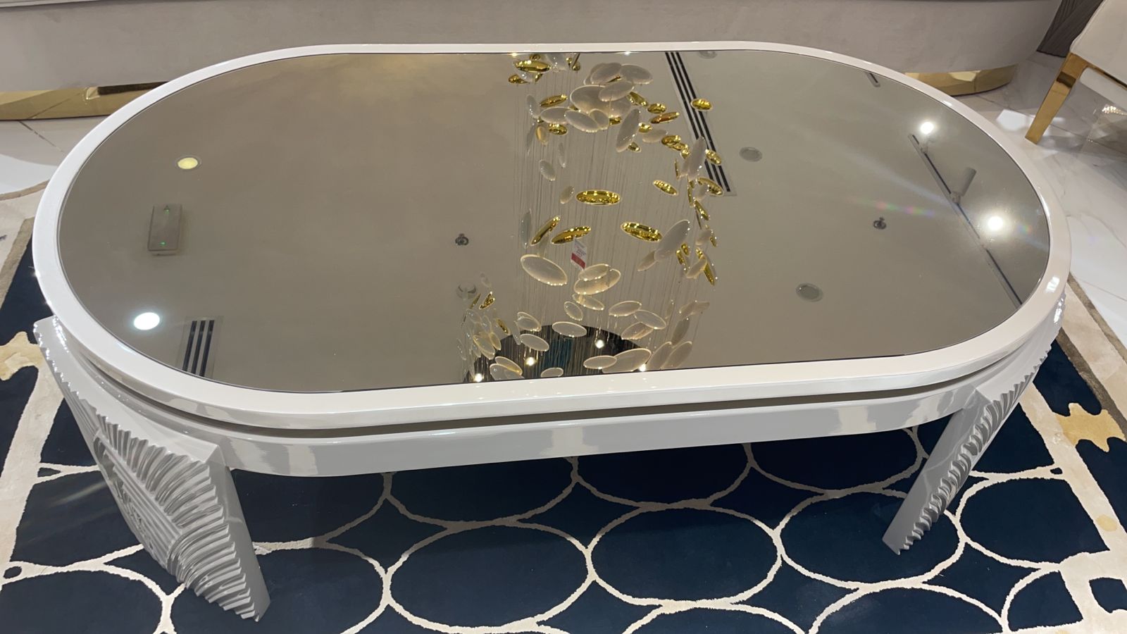 Superb Mirror Glass Table ⋆ Emirates Home